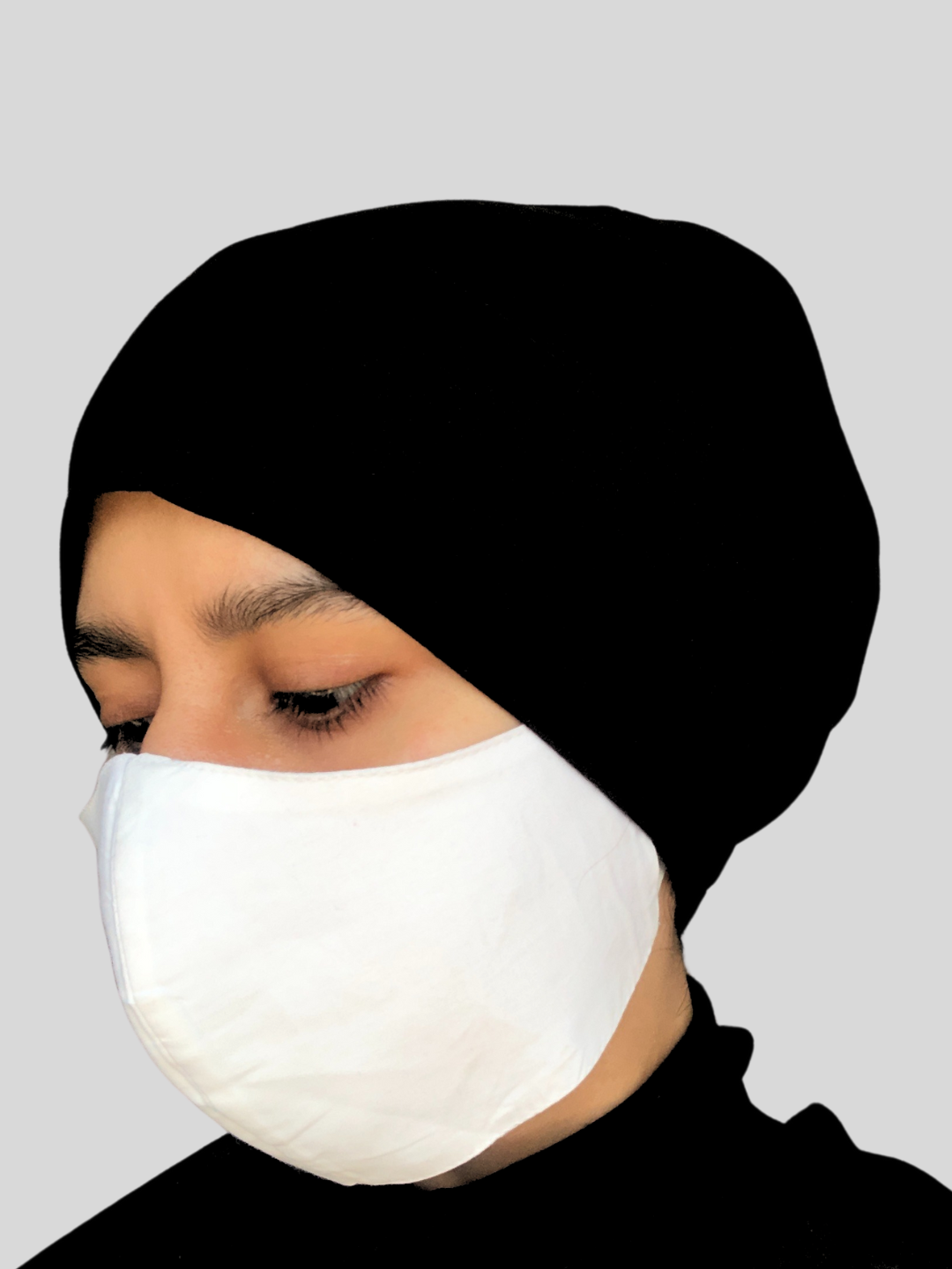 Black Hijab Cap – Thenabia