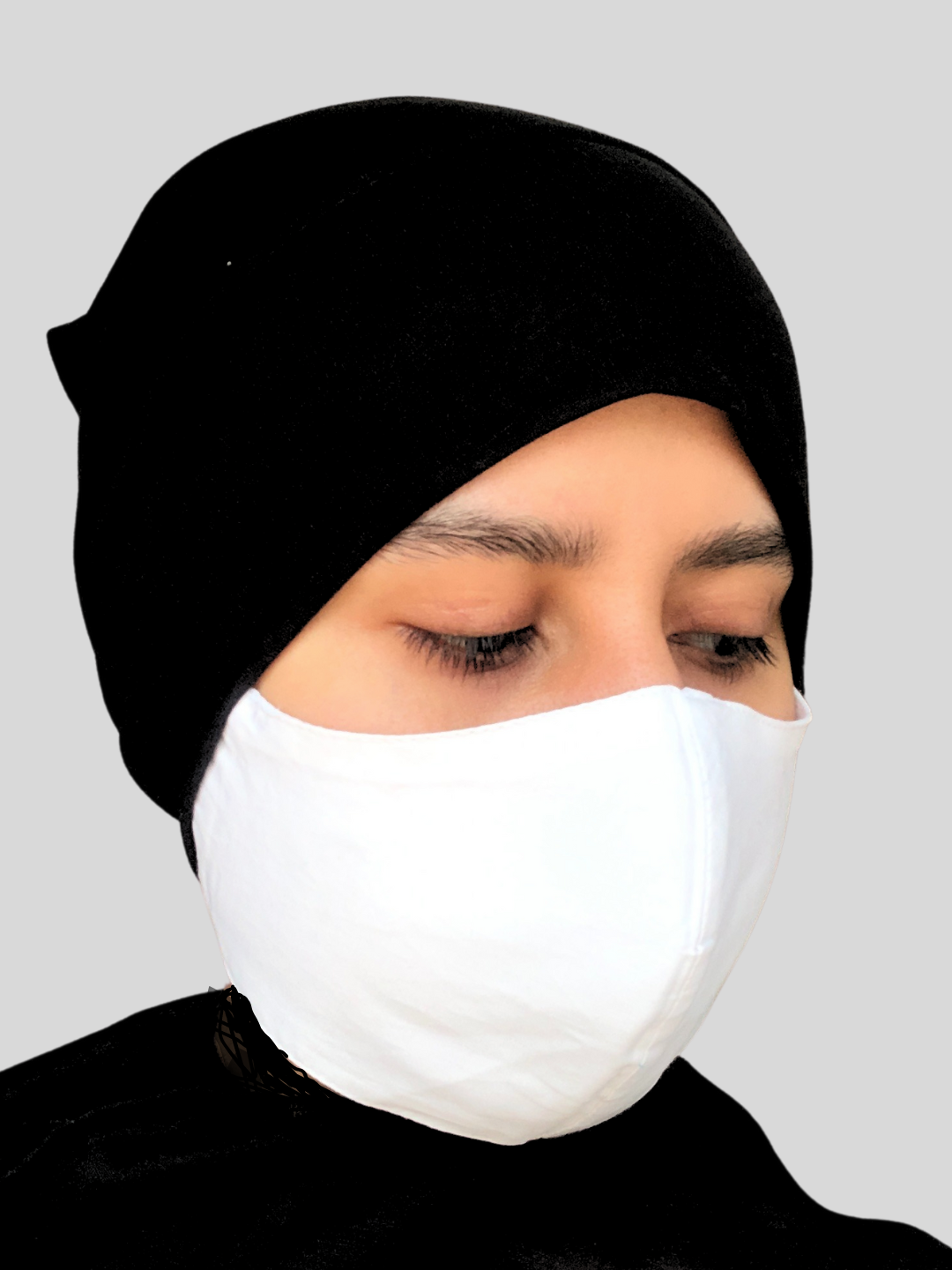 Black Hijab Cap – Thenabia